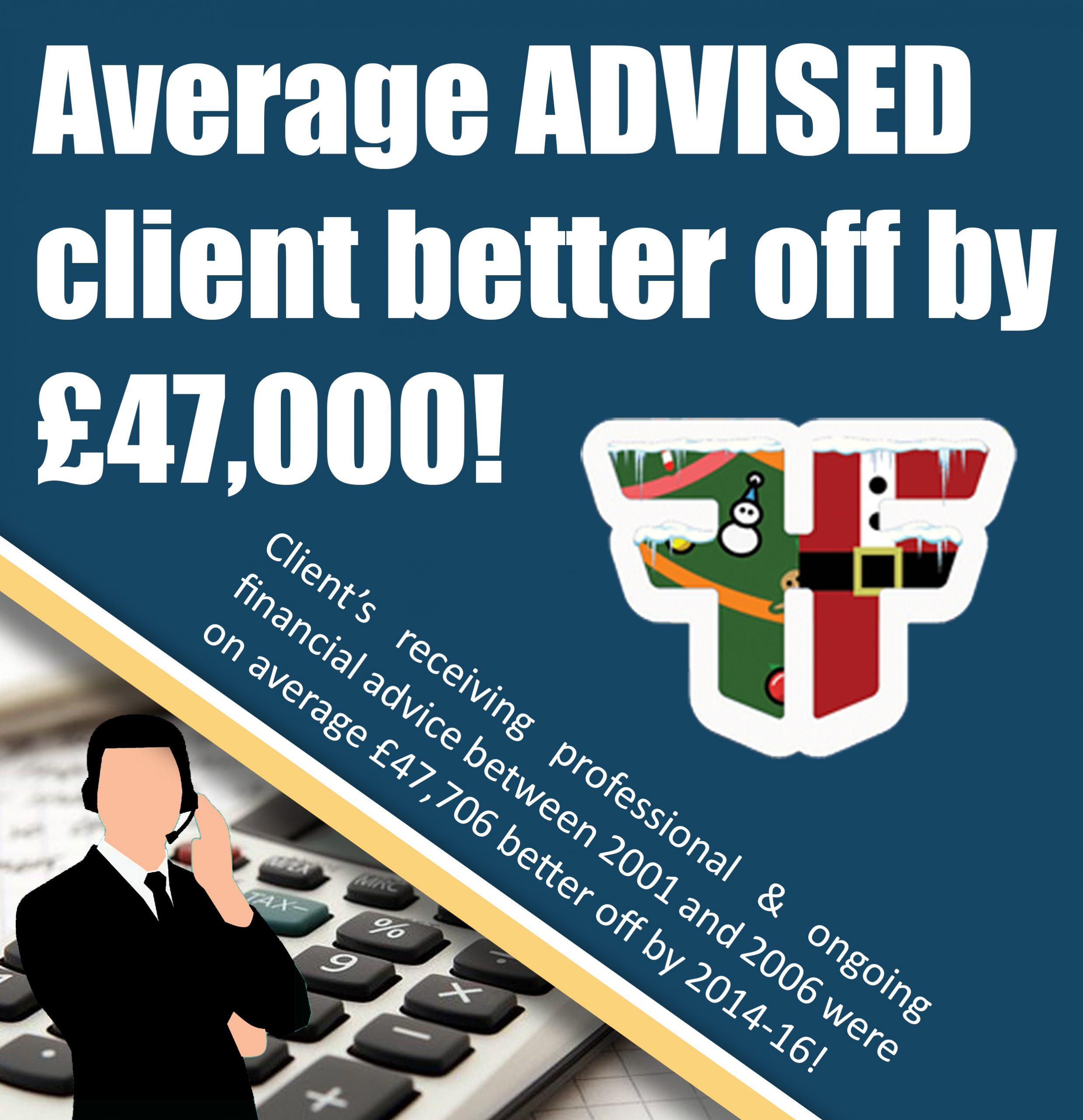 Average ADVISED client better off by £47,000! - Financial Fortress